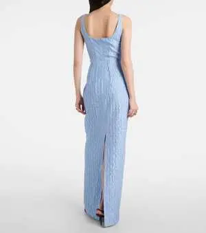 EMILIA WICKSTEAD Sharon Seersucker Gown