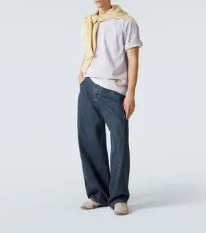 Jacquemus Oversized Logo Cotton Jersey T-shirt