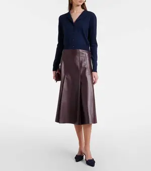 Carolina Herrera Cropped Wool Cardigan