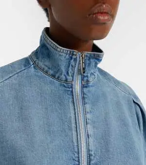 Alaïa Denim Blouson Jacket