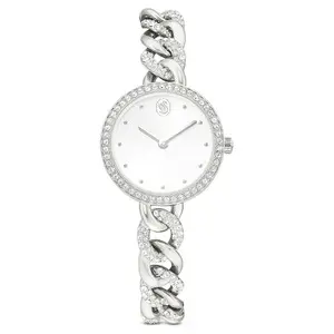 SWAROVSKI Cocktail Round Watch - Silver Tone