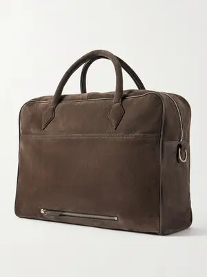 METIER Closer Suede Weekend Bag - Brown