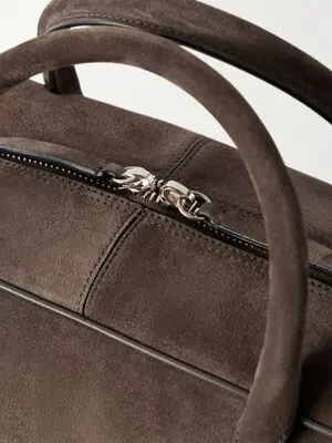 METIER Closer Suede Weekend Bag - Brown