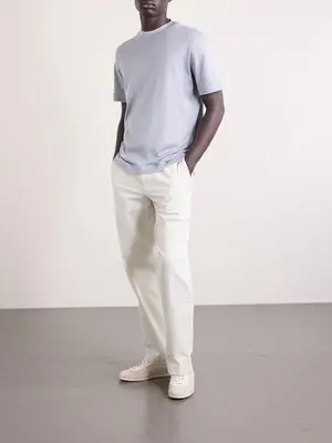 Eleventy Cotton-jersey T-shirt - Gray