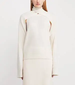 AERON Wool-cashmere Sweater - Ivory
