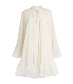 Cinq À Sept Clairette Ruffle Midi Dress