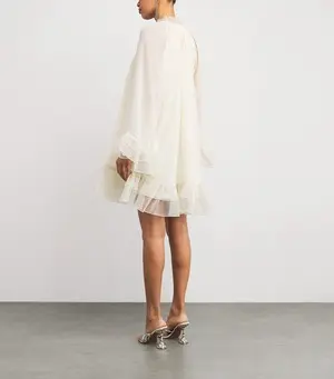 Cinq À Sept Clairette Ruffle Midi Dress