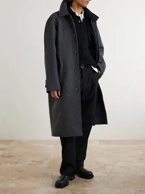 A.p.c. Wool Coat - Gray
