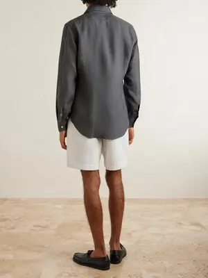 Eleventy Linen Shirt - Gray