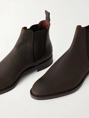 EDWARD GREEN Govan Suede Chelsea Boots