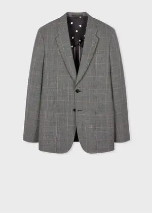 Paul Smith Tailored-fit Check Wool Blazer