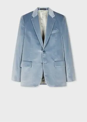 Paul Smith The Brierley Sky Velvet Blazer