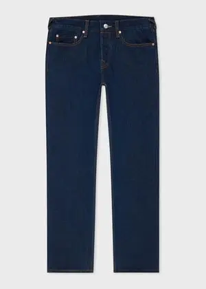 Paul Smith Straight-fit Indigo Rinse Jeans