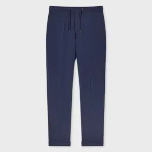 Paul Smith Check Seersucker Drawstring Trousers