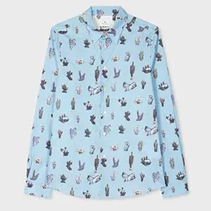 Paul Smith Pale 'prickly Pear' Shirt