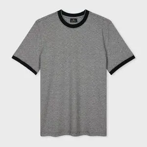 Paul Smith Grey Jacquard T-shirt