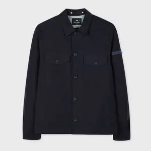 Paul Smith Navy Cotton-nylon Overshirt