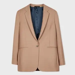 Paul Smith Taupe Wool Travel Blazer