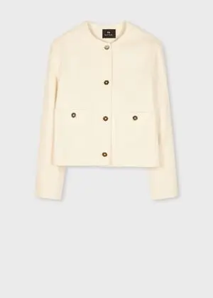 Paul Smith Cropped Boucle Jacket