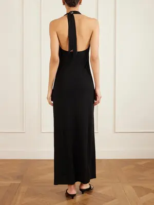 KALLMEYER Bridgette Jersey Halterneck Maxi Dress