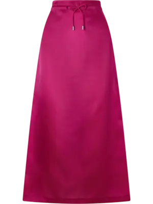 KALLMEYER Regina Silk-organza Midi Skirt - Pink
