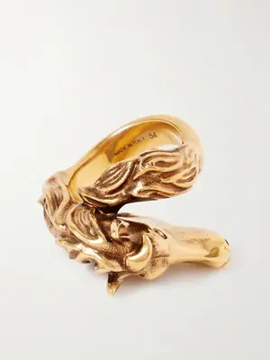 Chloé Horse-head Motif Ring - Gold