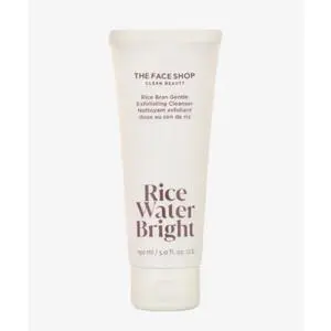 THE FACE SHOP Rice Water Bright Rice Bran Gentle Exfoliating Cleanser - One-color
