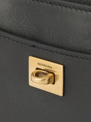 Balenciaga Rodeo Textured-leather Shoulder Bag