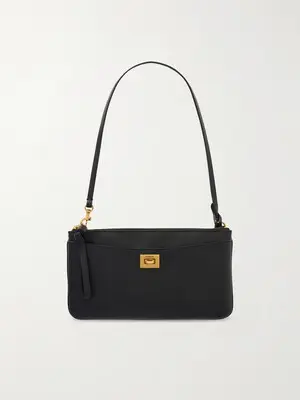 Balenciaga Rodeo Textured-leather Shoulder Bag - Black