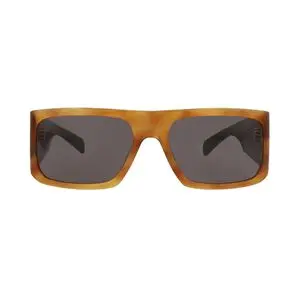Saint Laurent Square Frame Sunglasses - Brown