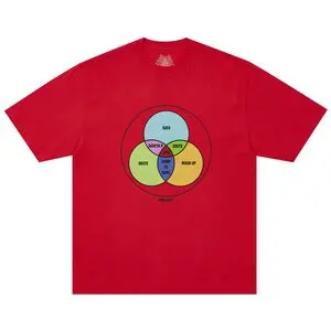 PALACE Zen Diagram T-shirt - Red