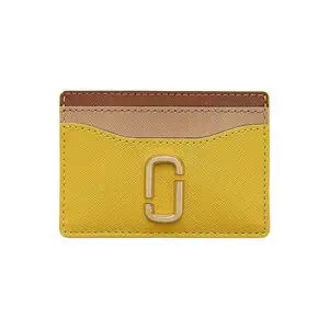 Marc Jacobs Card Holder 'joy Yellow/multi - Multicolor