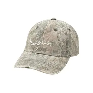 MUSEUM OF PEACE & QUIET Wordmark Camo Cap - Green