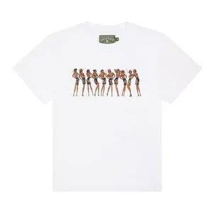 DENIM TEARS Dancer Tee - White