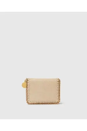 Stella McCartney Falabella Bi-fold Wallet - Gold