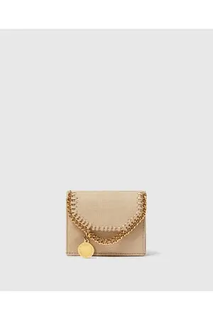 Stella McCartney Falabella Tri-fold Wallet - Red