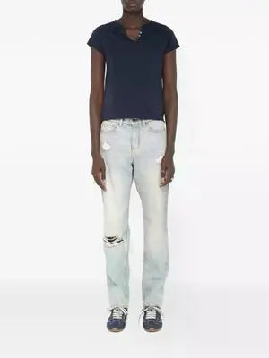 Zadig&Voltaire Henley Graphic T-shirt