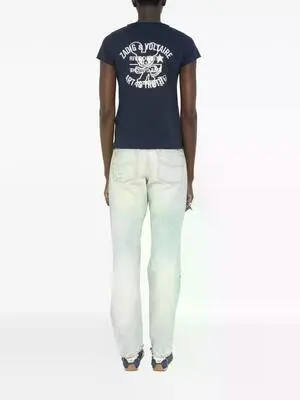 Zadig&Voltaire Henley Graphic T-shirt