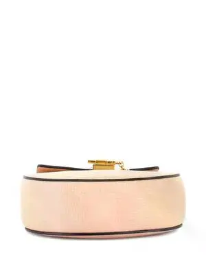 Chloé Drew Leather Mini Crossbody Bag - Neutrals