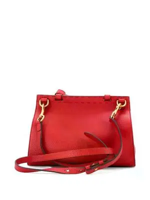 Gucci Gg Marmont Top Handle Mini Satchel - Red