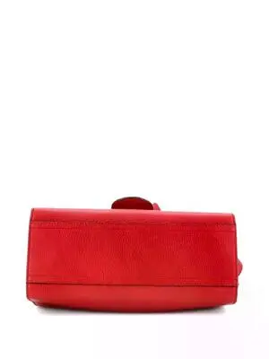 Gucci Gg Marmont Top Handle Mini Satchel - Red