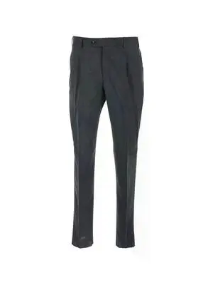 PT TORINO Pleated Trousers - Grey
