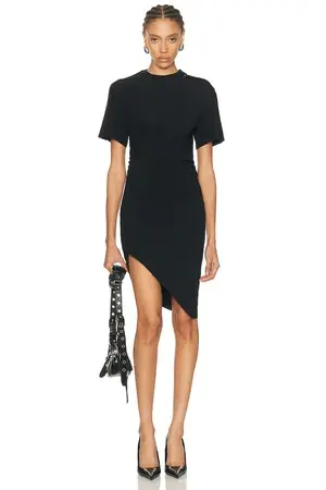 Mugler Short Sleeve Cocktail Dresses