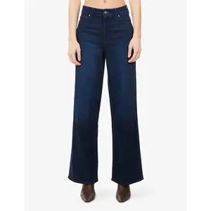 Paige Anessa 33' Wide-leg Stretch-denim Jeans - Elevated