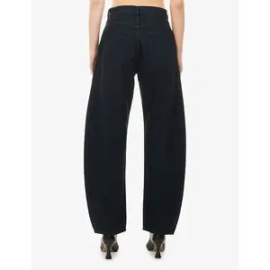 AGOLDE Luna Pieced Barrel-leg Denim Jeans - Illusion