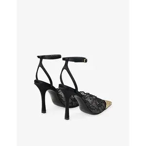 JIMMY CHOO Faiz 100 Lace Pumps