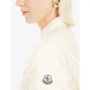Moncler Brand-patch Quilted Shirt