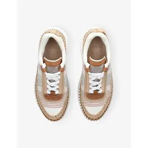 Chloé Nama Runner Woven Trainers