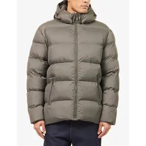 ARNE Hooded Shell-padded Puffer Jacket - Olive