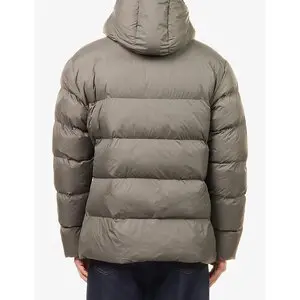 ARNE Hooded Shell-padded Puffer Jacket - Olive